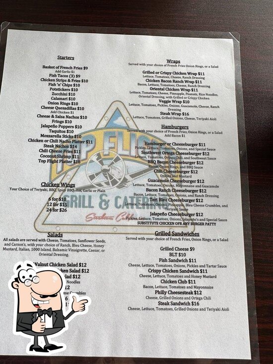 Top Flight Grill & Catering in Stockton - Restaurant menu and reviews