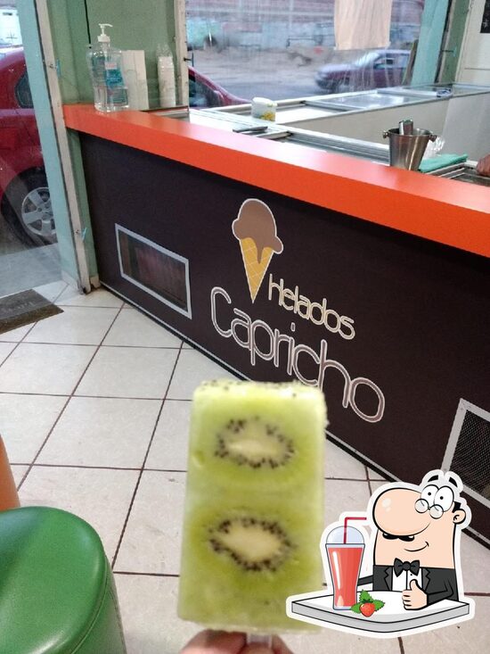 Carta del postres HELADOS CAPRICHO, Ciudad del México