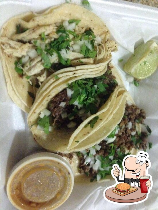 Menu at Taqueria El Regio restaurant, Houston, Freeport St