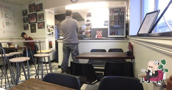 Menu at The Greedy Pig cafe, Walsall