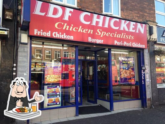 Menu at LDF Chicken restaurant, Dagenham, 762 Green Ln