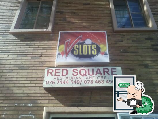 Menu at Red Square restaurant, Johannesburg