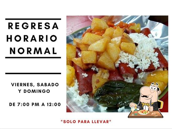 Carta del restaurante Las Originales Enchiladas del Resi, Monterrey