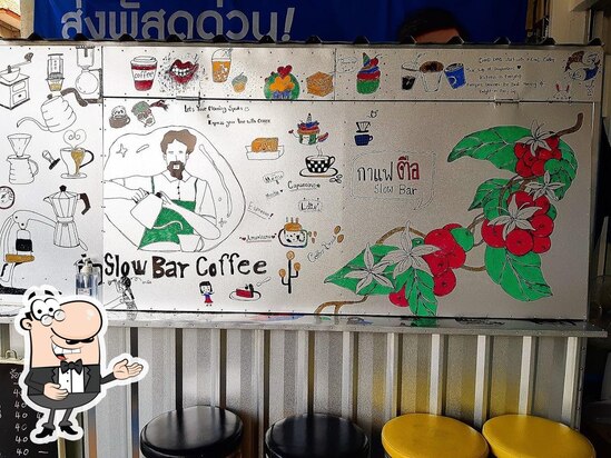 Menu at กาแฟตือ Slow Bar, Nakhon Pathom