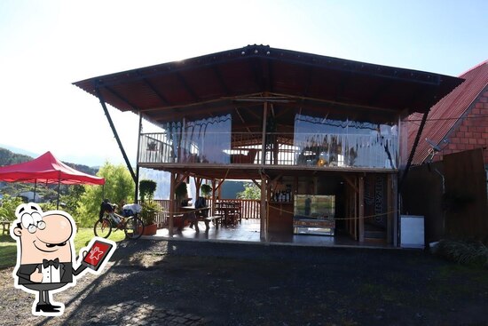 Menu at El Manzano Café, Colombia