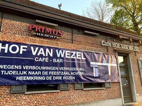 Menu at Hof Van Wezel, Schilde