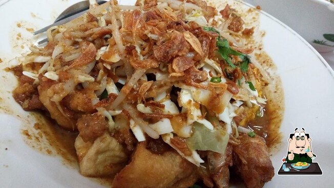 Menu at Tahu Gimbal Mas Roy restaurant, Semarang, 29JR+854