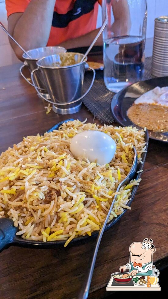 Menu at The Old Mirchi Biryani, Chennai, 2