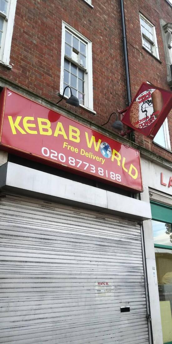 Kebab World, South Parade, 7 Stafford Rd in Wallington - Restaurant ...