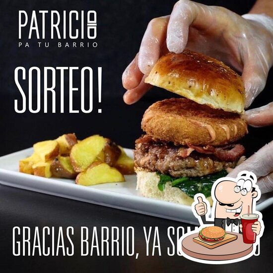 Carta de Patricio cocina de barrio, Trujillo