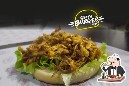 Menu at South Burger restaurant, Bogotá