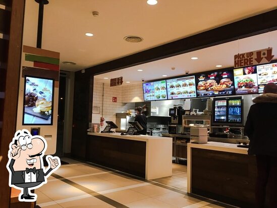 Menu at Burger King, Beesd