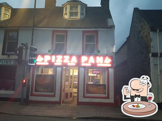 Menu at Pizza Pan restaurant, Forres