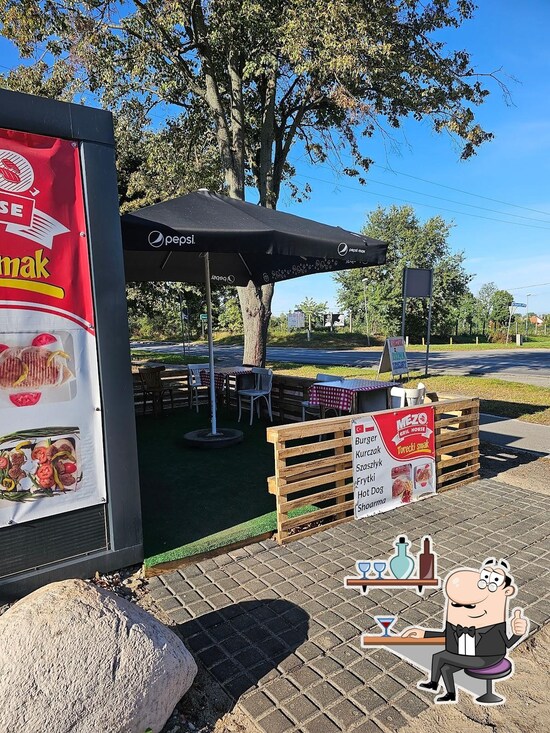 Menu at Mezo Gril restaurant, Baczyna