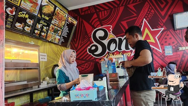 Menu at Soma Chicken Ngantru restaurant, Tulungagung, Jl. Raya Ngantru ...
