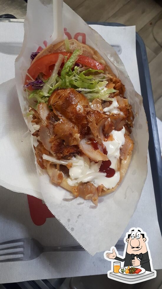 Menu at Doner kebab tacos darkom Laudio restaurant, Laudio