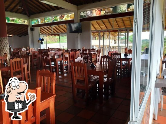 Carta de Restaurante El Rubí, Colombia, Via Oiba a El Socorro