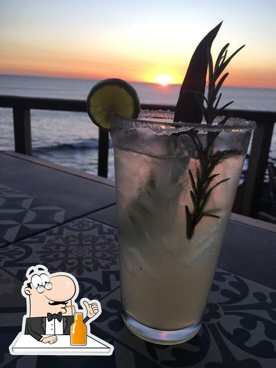Menu at The Point at Calafia restaurant, Rosarito