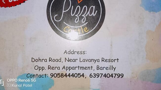 Menu at THE PIZZA CASTLE, Bareilly