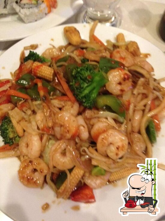 Menu at Asian Buffet restaurant, Calgary