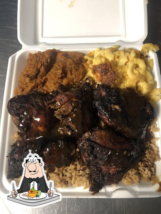 Menu at Caribbean Palm restaurant, Philadelphia, Germantown Ave