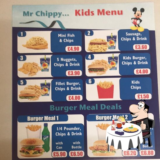 Mr chippy, Orpington - Restaurant menu, prices and reviews