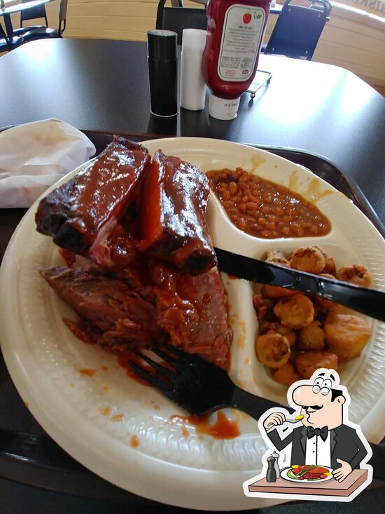 Menu at Up in Smoke BBQ, Hillsboro, I 35 Hwy NW