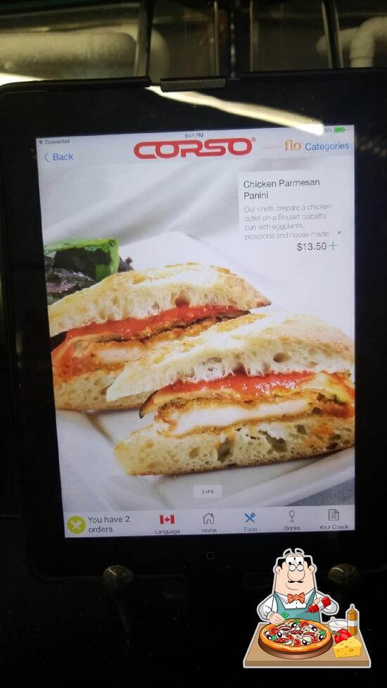 Corso restaurant, Mississauga, Silver Dart Dr - Menu du restaurant et ...