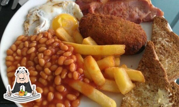 Menu at Pavilion Cafe, Llanelli