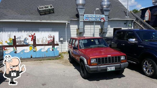 Menu at Cape Pier Chowder House restaurant, Kennebunkport