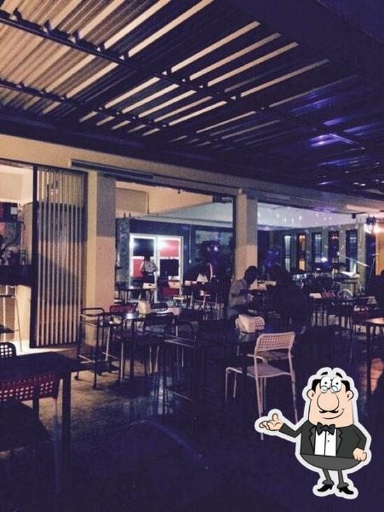Menu at time machine pub & bar, Nong Kae