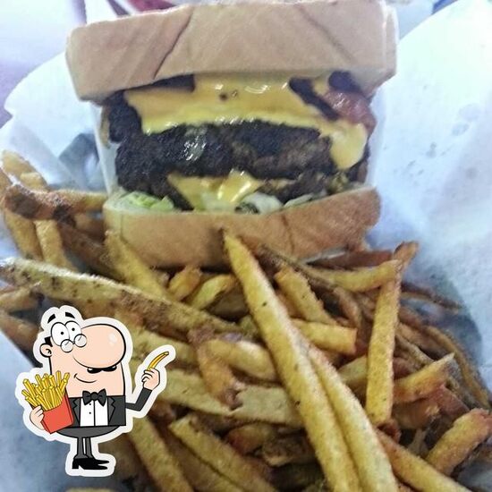 Menu at Hideout Burgers restaurant, Midlothian