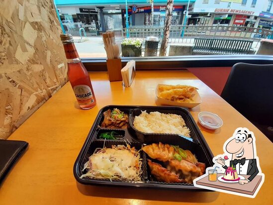 Menu at Bento Box restaurant, Burnie