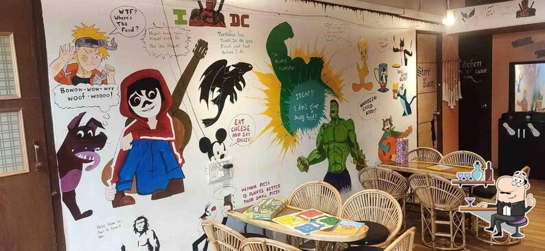 Menu at Dreamers' Café, Mysuru, D Devaraj Urs Rd