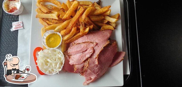 Menu au Ma belle province chez Édem restaurant, Trois-Rivières