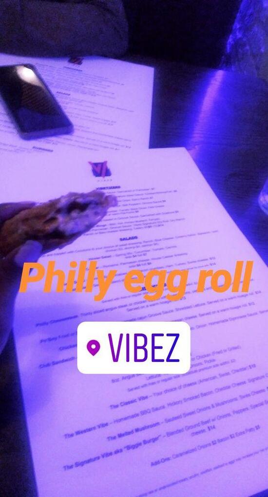 Menu at Vibez Restaurant & Lounge, North Charleston