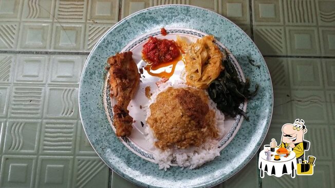 Menu at Rumah Makan Padang Sago Indah restaurant, South Jakarta