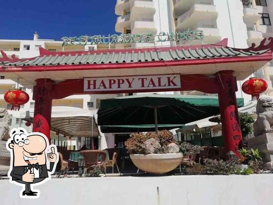 Menu at Happy Talk restaurant, Armação de Pêra