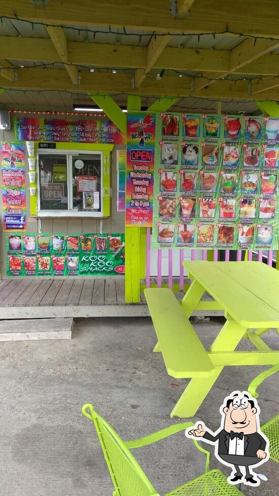 Menu at Koo Koo Snacks pub & bar, Sinton