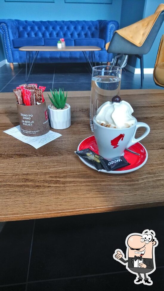 Menu at Petrius Caffe Bar, Zagreb
