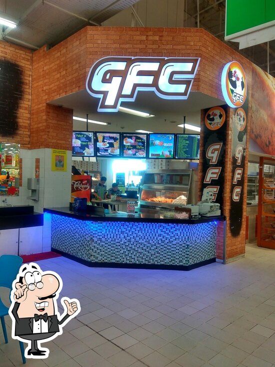 Menu at Giant Fried Chicken (GFC) restaurant, Banjarmasin