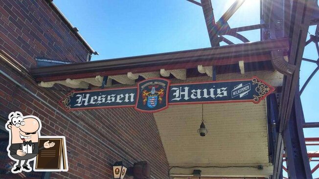 Menu at Hessen Haus pub & bar, Des Moines
