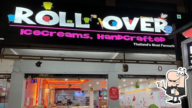 Menu at Roll Over, Hanamkonda