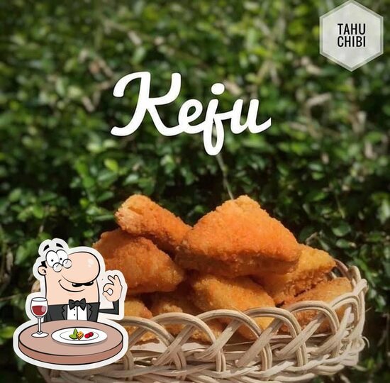 Menu at Tahu Chibi Chibi restaurant, Yogyakarta