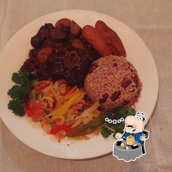 Menu at Mama's caribbean kick off restaurant, Tucson