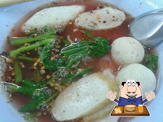 Carta del restaurante Jiang, Fish Ball Noodle, Bangkok