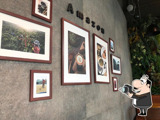 Menu at Café Amazon cafe, Pak Kret, WH82+W8J