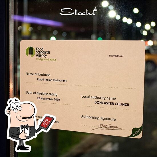 Elachi Indian & Bangladeshi Restaurant, Doncaster - Restaurant menu ...