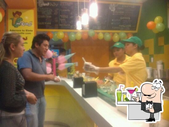 Menu at Mr. Corn!, Mexico City