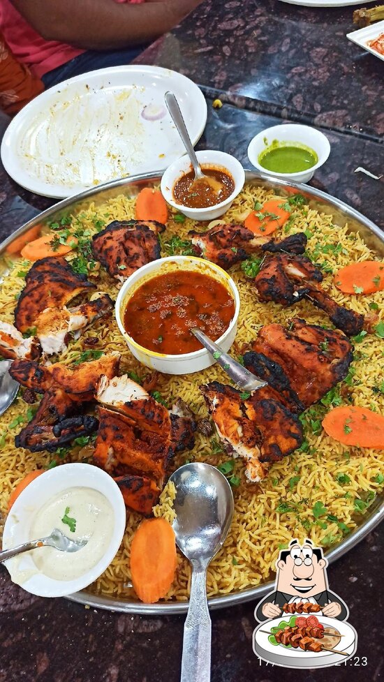 Menu at Hotel Royal Afghan, Kanhan